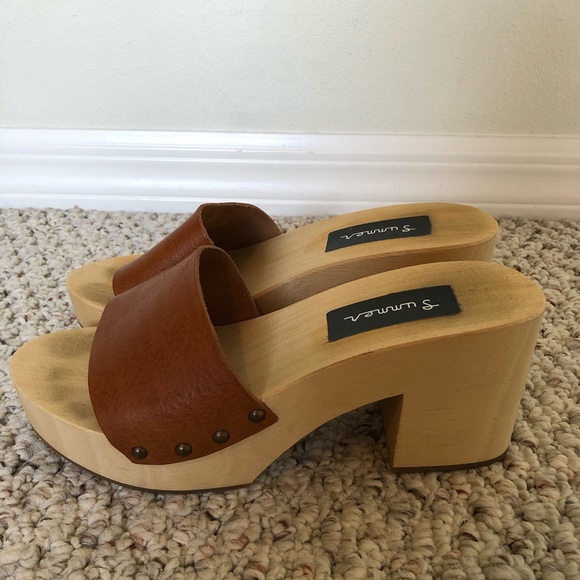 Shoes | Italian Handmade Wooden Open Toe Clog | Poshmark